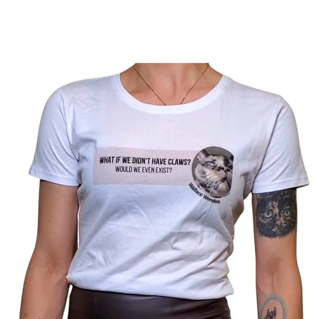 Claws T Shirt - CatsWannaBeCats.Com